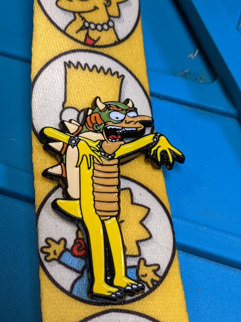 Mr Burns Bowser Simpsons Nintendo Mario Crossover Pin • S2Z Mr Burns Bowser Simpsons Nintendo Mario Crossover Pin • S2Z